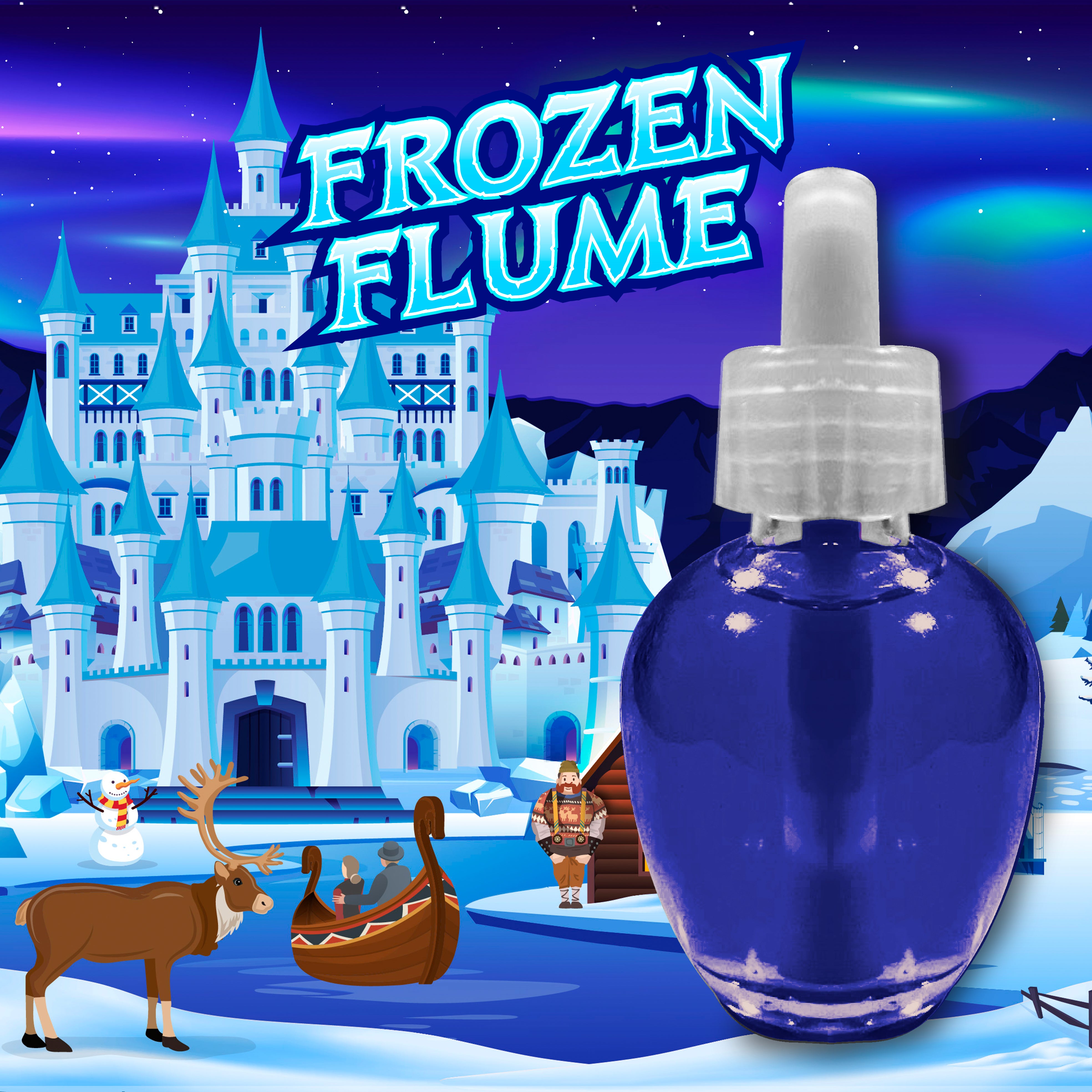 Frozen Flume Fragrance Wall Diffuser Refill (1oz)