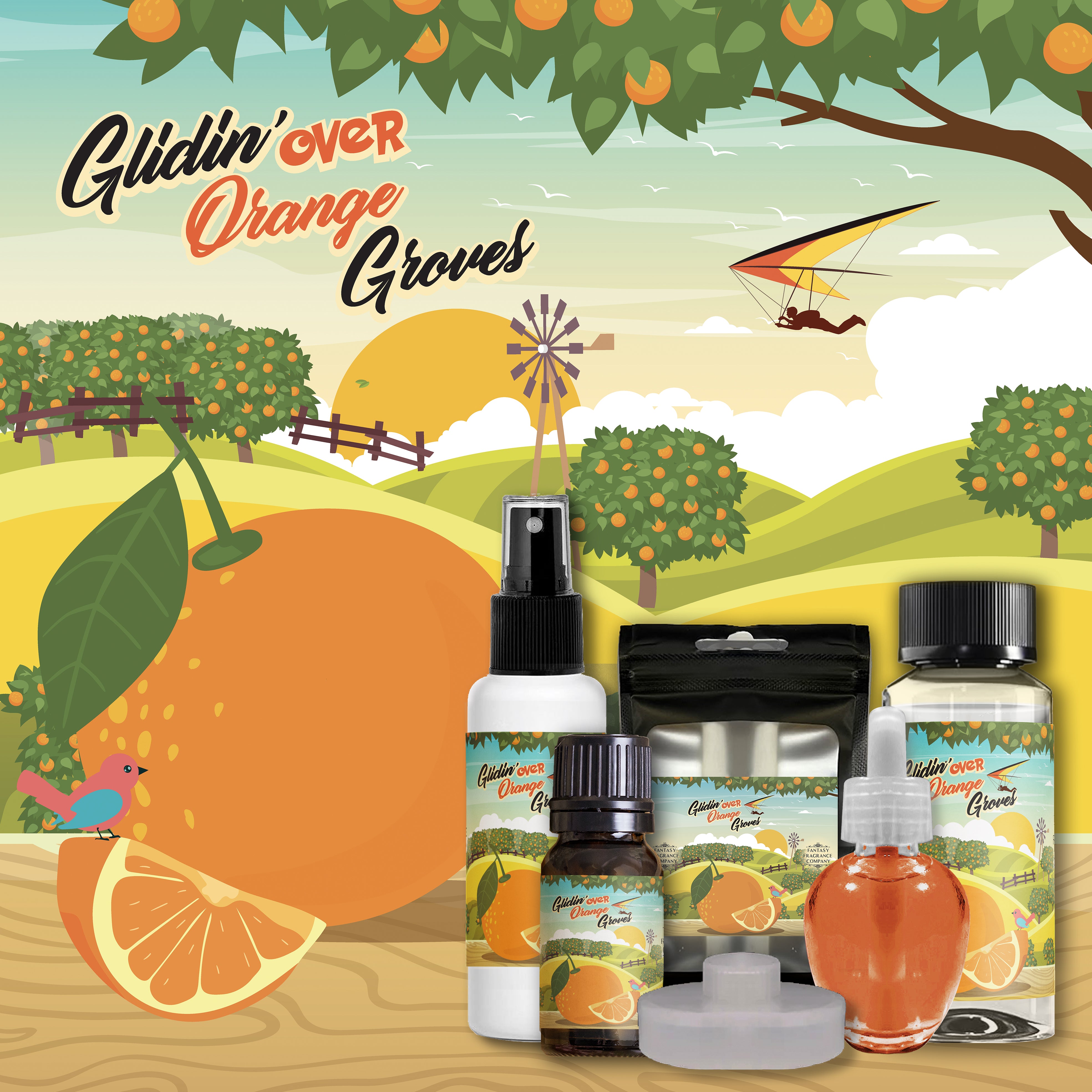 Glidin' Over Orange Groves Fragrances - Theme Park Scent
