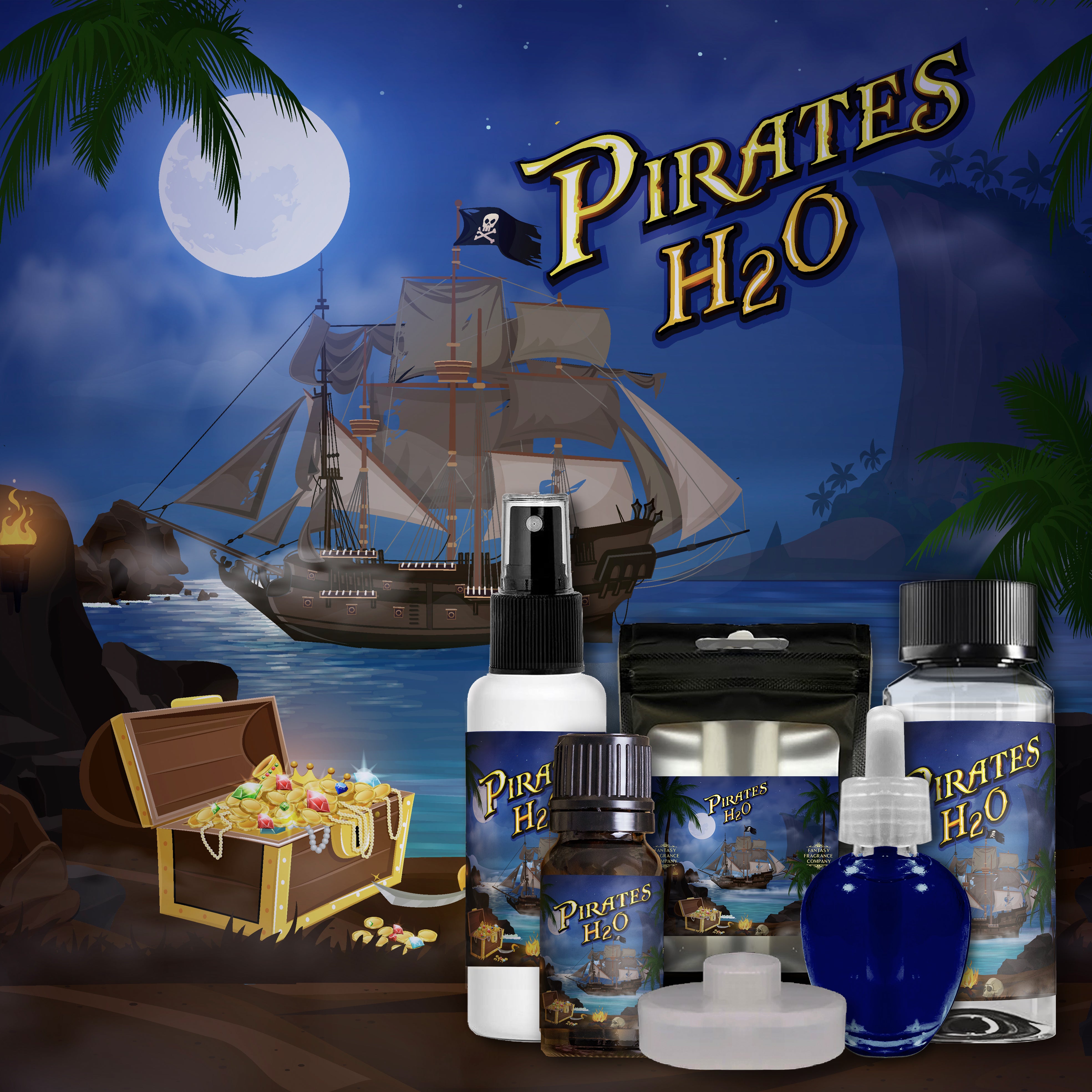 Pirate's H2O Fragrance - Magical Theme Park Attraction Scent