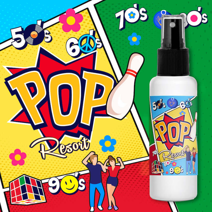 Pop Resort Fragrance Room Spray - Theme Park & Resort Scents