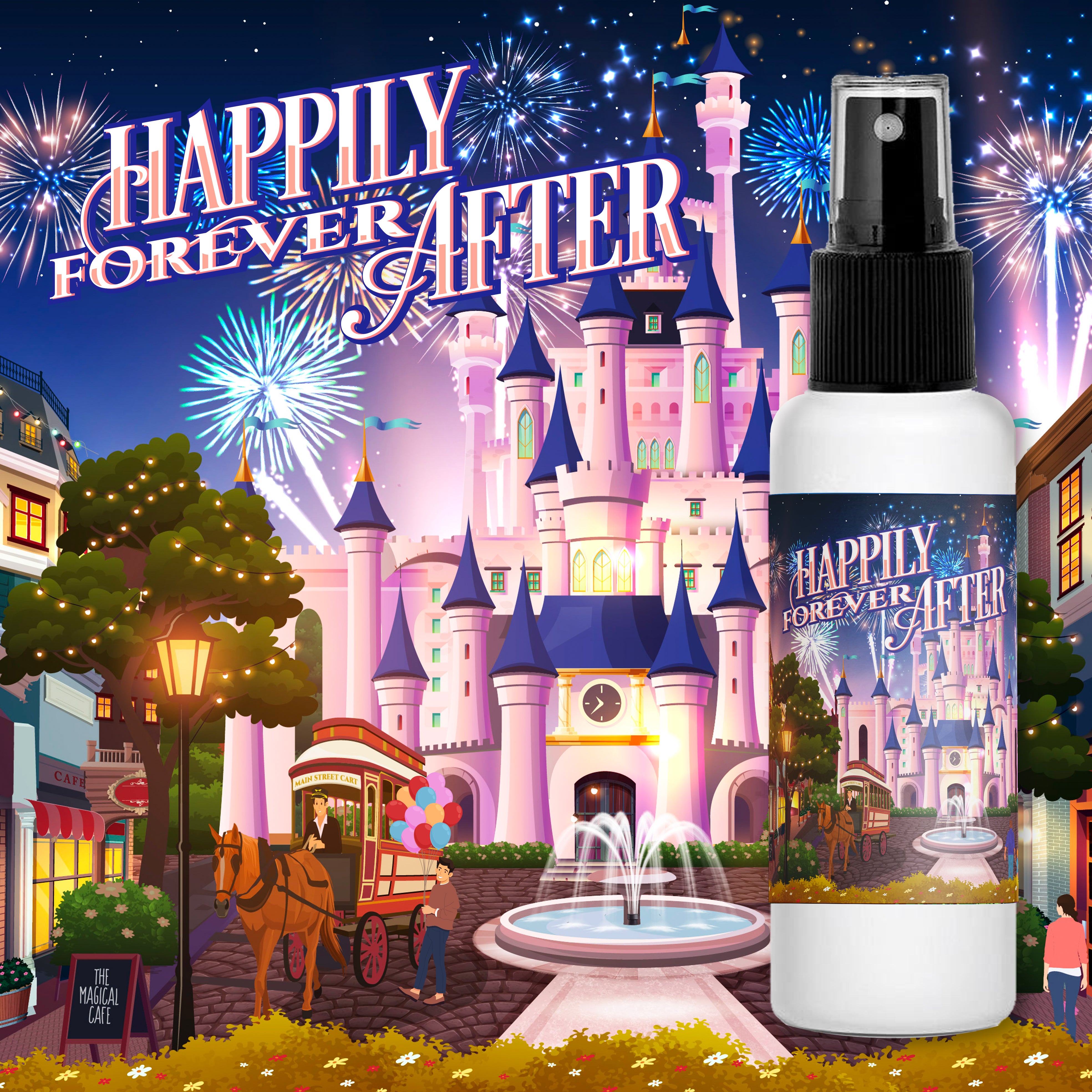 Happily Forever After Fragrance Room Spray Bottle